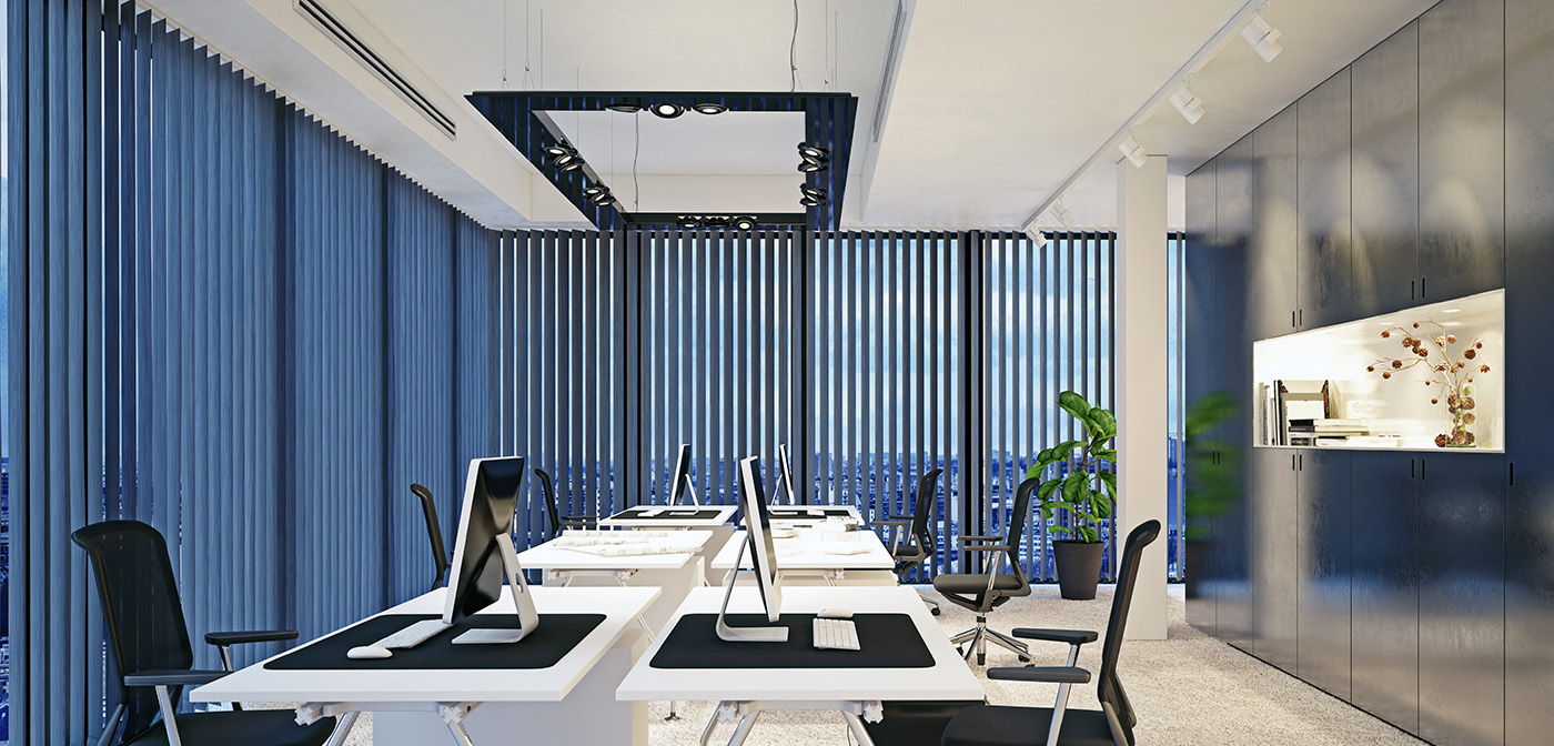 Office Vertical Blinds - Made to Measure and Bespoke | Office Blinds UK
